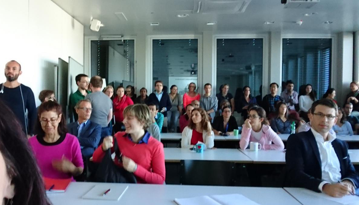 Presentation of Prof. Dr. Wollscheid was very successfull
